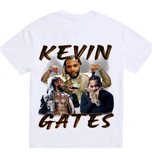 Kevin Gates T Shirt Design. PNG Digital 4500x5100 Px. Retro, 90s ...