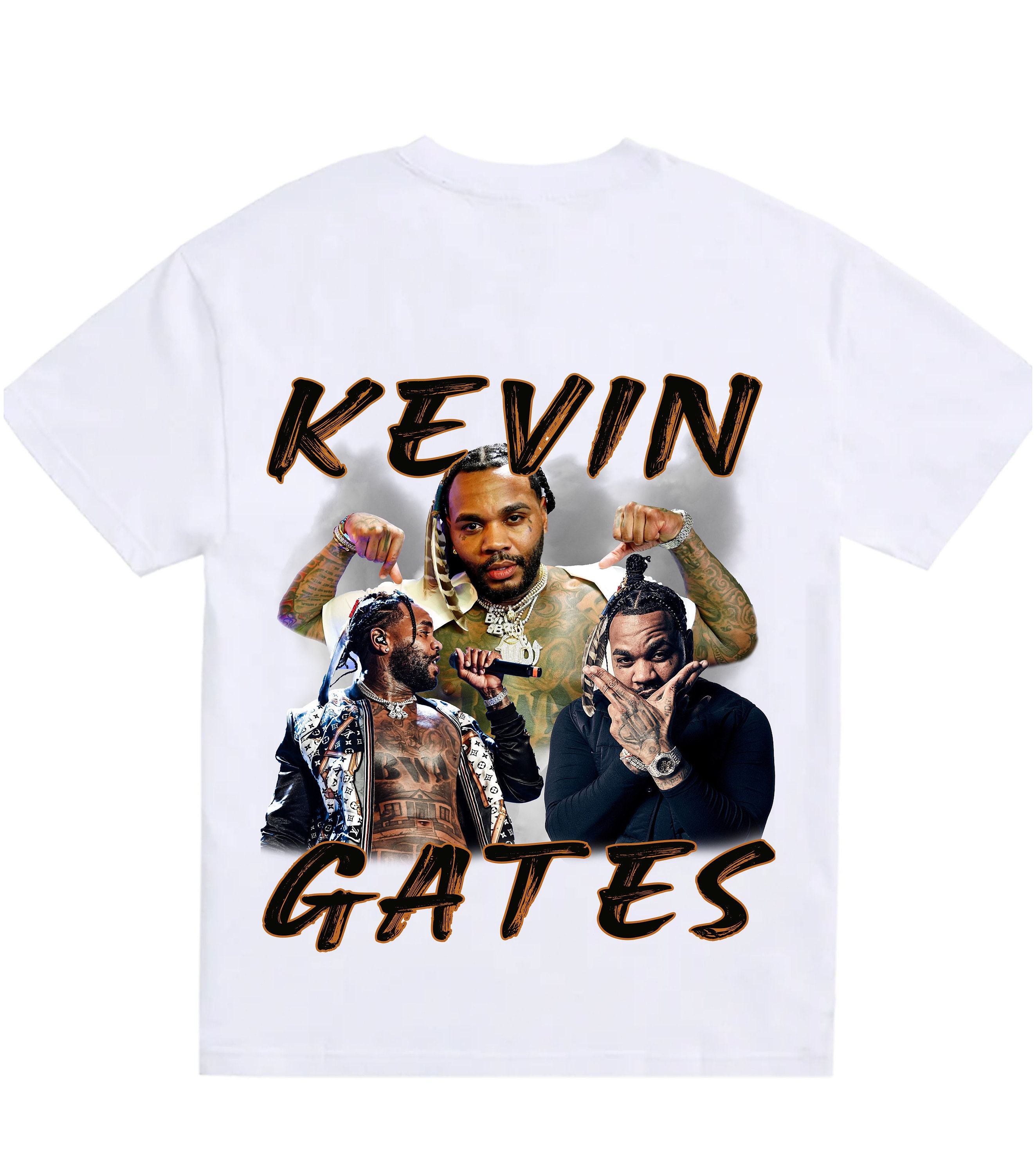Kevin Gates T Shirt Design. PNG Digital 4500x5100 Px. Retro, 90s ...