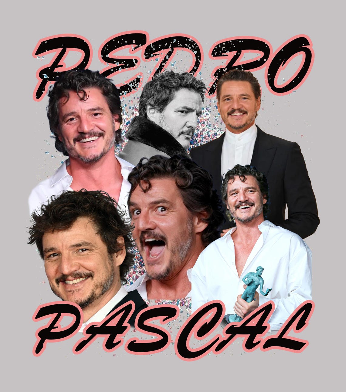 Pedro Pascal T Shirt Design PNG Instant Download - Etsy