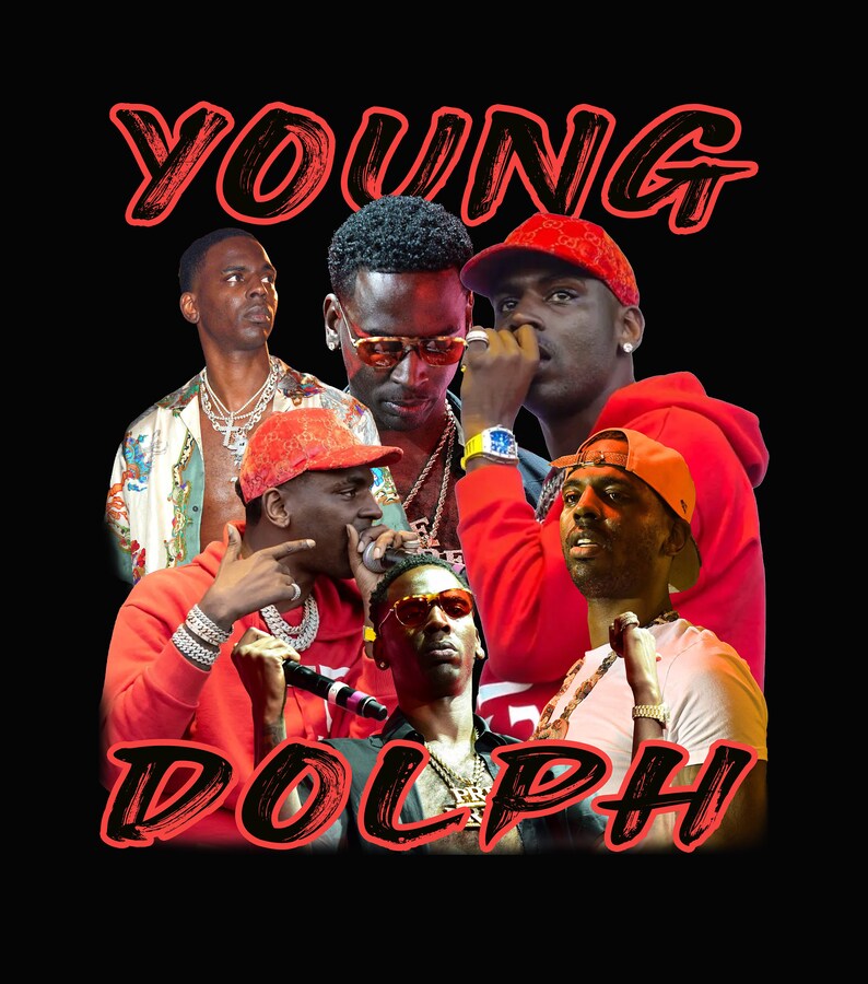 Young Dolph T Shirt Design PNG Instant Download 300 Dpi - Etsy