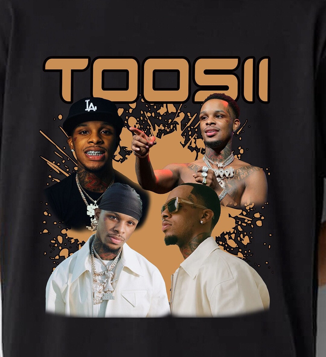 Toosii Thirt Design. PNG Digital 4500x5100 Px.retro, 90s Vintage ...