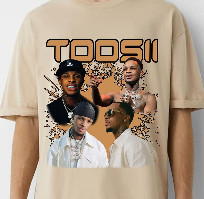 Toosii Thirt Design. PNG Digital 4500x5100 Px.retro, 90s Vintage ...