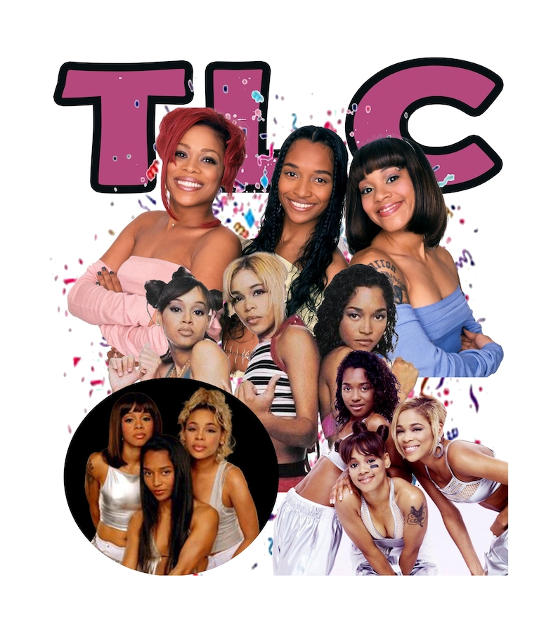 TLC T Shirt Design PNG Instant Download 300 Dpi - Etsy