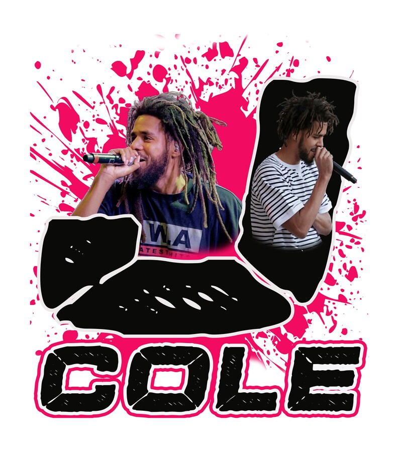 J Cole Png , Cole World Tshirt Design, Ready to Print, Printable Design ...