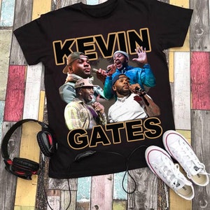 Kevin Gates T Shirt Design. PNG Digital 4500x5100 Px. Retro, 90s ...