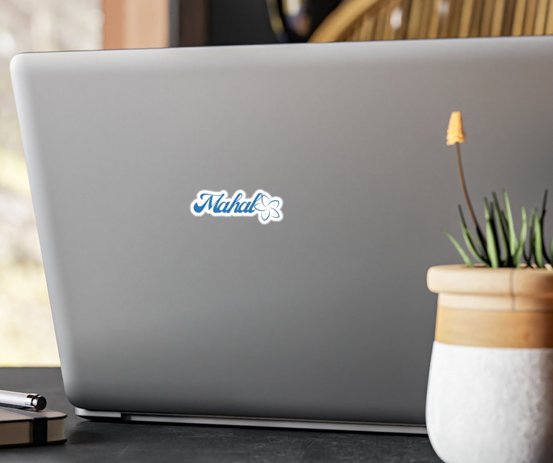 Mahalo Sticker, Laptop Sticker, Water Bottle Sticker, Journal Sticker ...