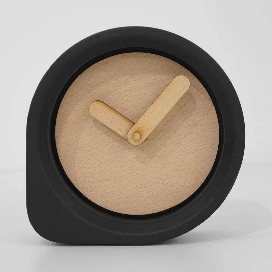 Desk Clock,concrete Clock, Clock, Industrial Clock, Table Clock, Desk ...