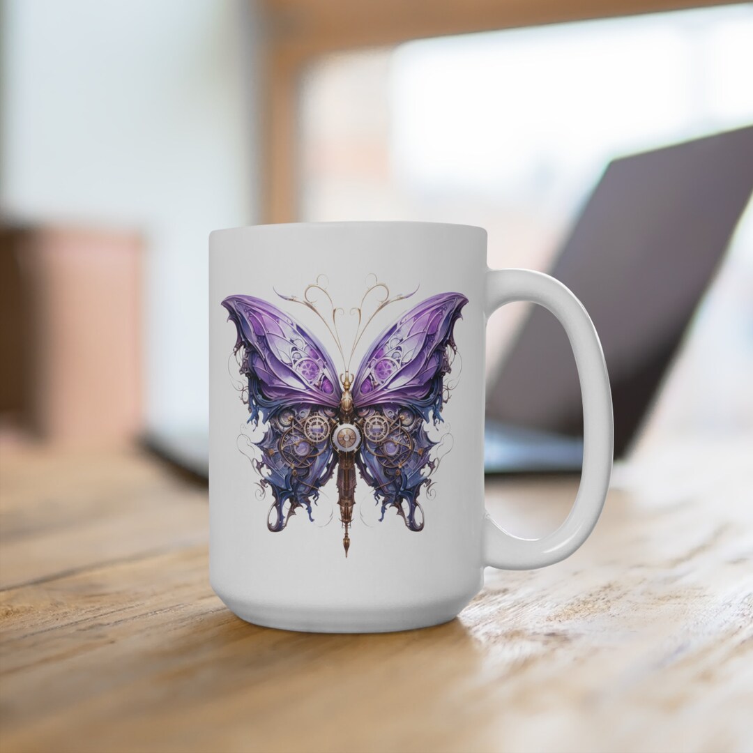 Steampunk 15-ounce Coffee Cup/mug (large Enough to Be Used for Coffee ...