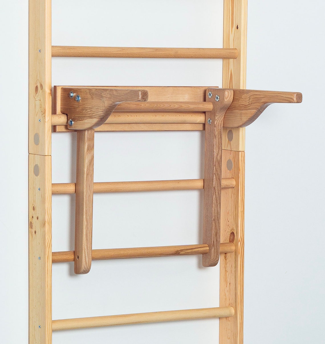 Dip Bars for Swedish Ladders Made of Wood - Sport Attachments ...