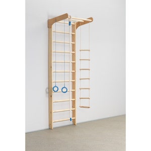 Sport Ladder Made of Natural Wood for Kids and Adults - Etsy