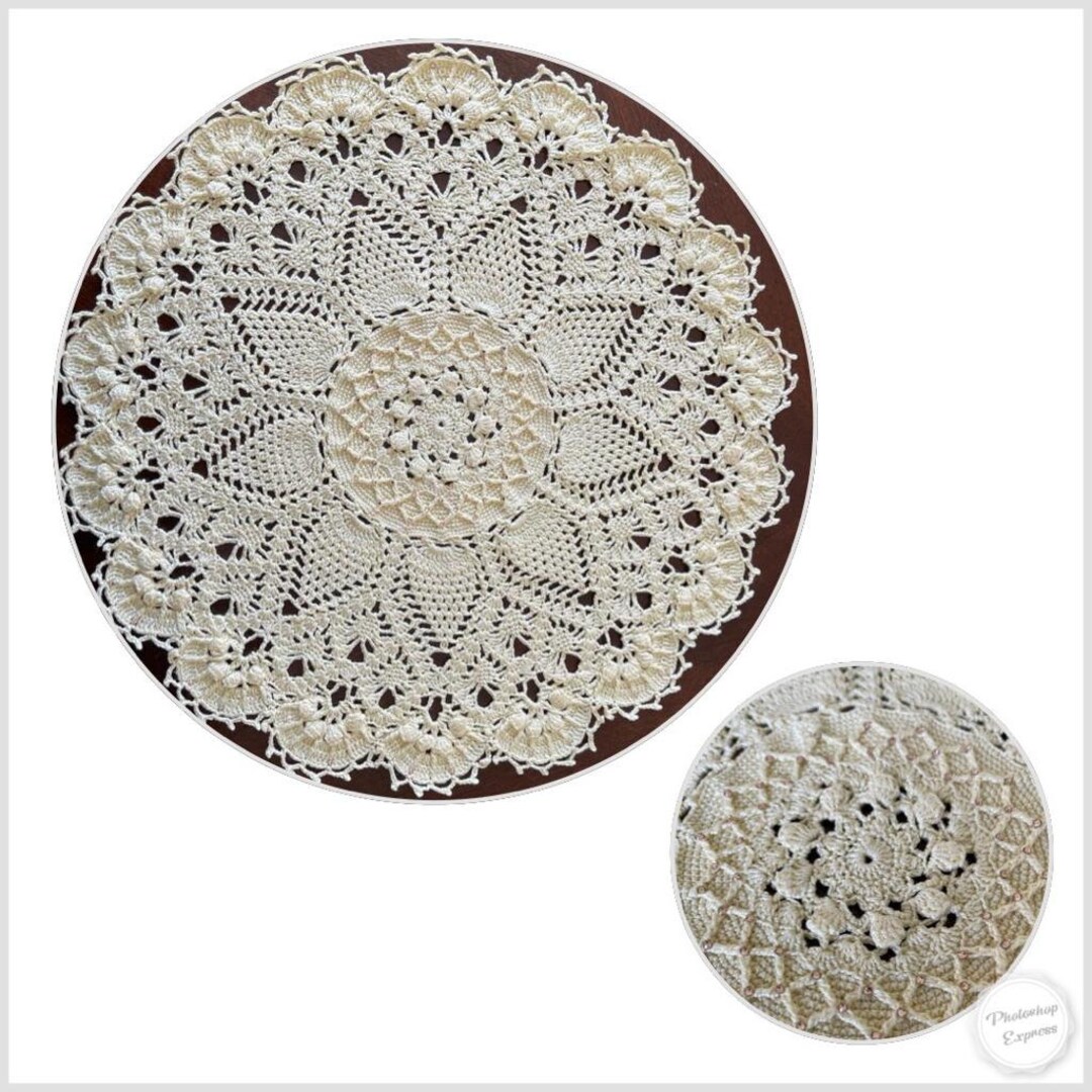 Handmade Splendid Pineapple Doily - Etsy