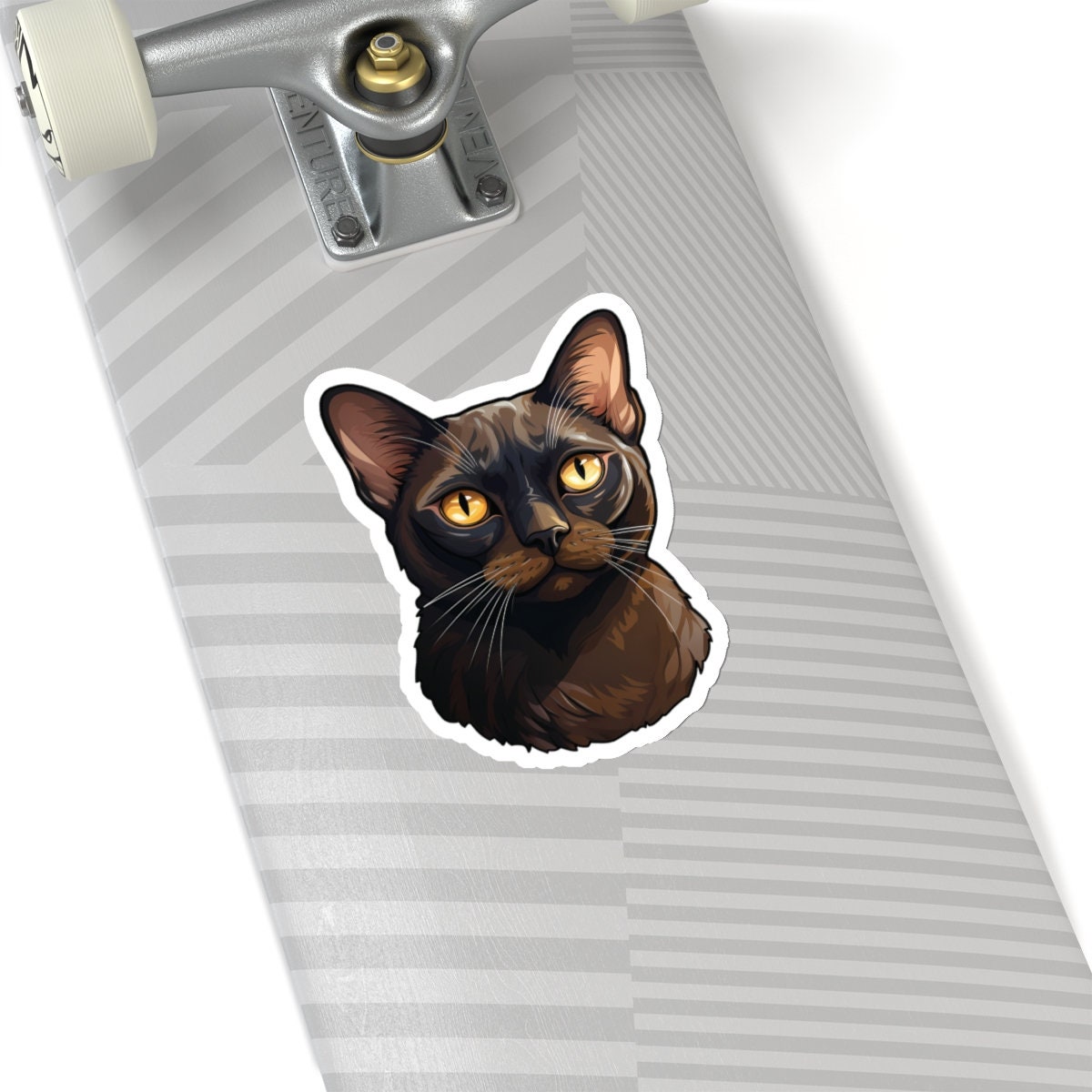 Burmese Cat Sticker, Cat Breeds, Cat Stickers, Laptop Decals, Pet ...