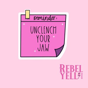 Self Care Stickers Reminder Sticker Mental Health Sticker Anxiety ...