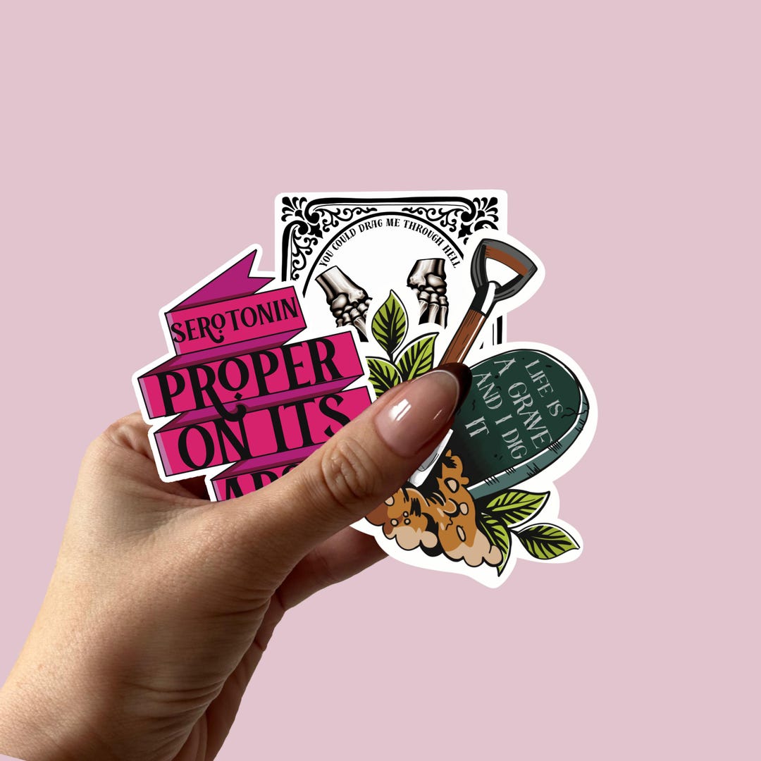 BMTH Post Human Next Gen Sticker Pack: Soft Grunge Alternative Heavy ...