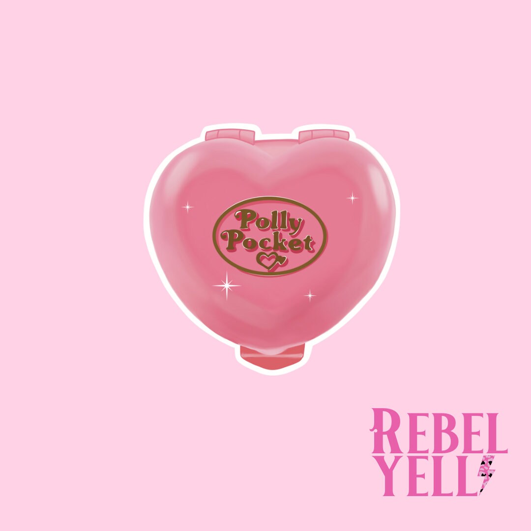 90s Sticker Polly Pocket Pastel Goth Stickers 90s Baby - Etsy