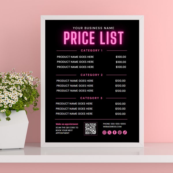 Lash Price List - Etsy