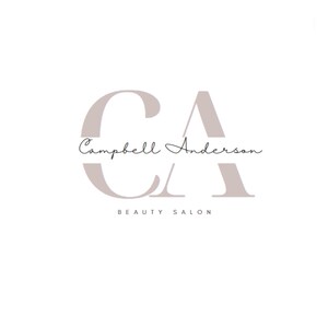 DIY Logo Design Template, Beige Pastel Editable Canva Business Logo ...