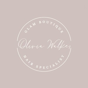 DIY Logo Design Template, Beige Pastel Editable Canva Business Logo ...
