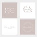 DIY Logo Design Template, Beige Pastel Editable Canva Business Logo ...