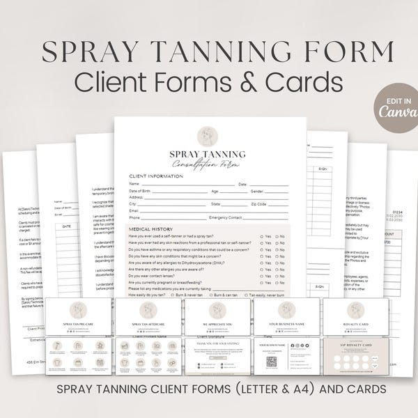 Tanning Waiver - Etsy