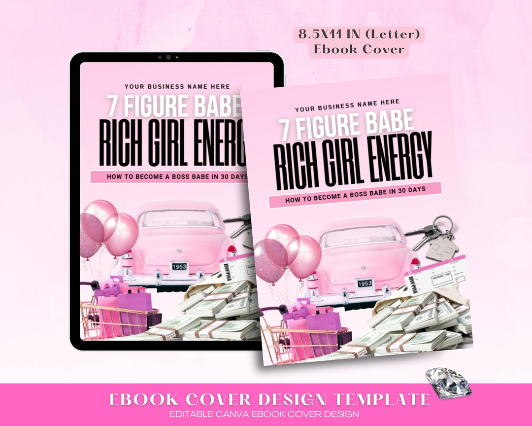 Ebook Cover Only, Rich off Business Ebook Cover, Boss Babe Ebook Cover ...