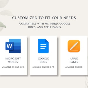 ATS Resume Template Word, Mac Pages, Google Docs Template, Simple Clean Professional ATS ...