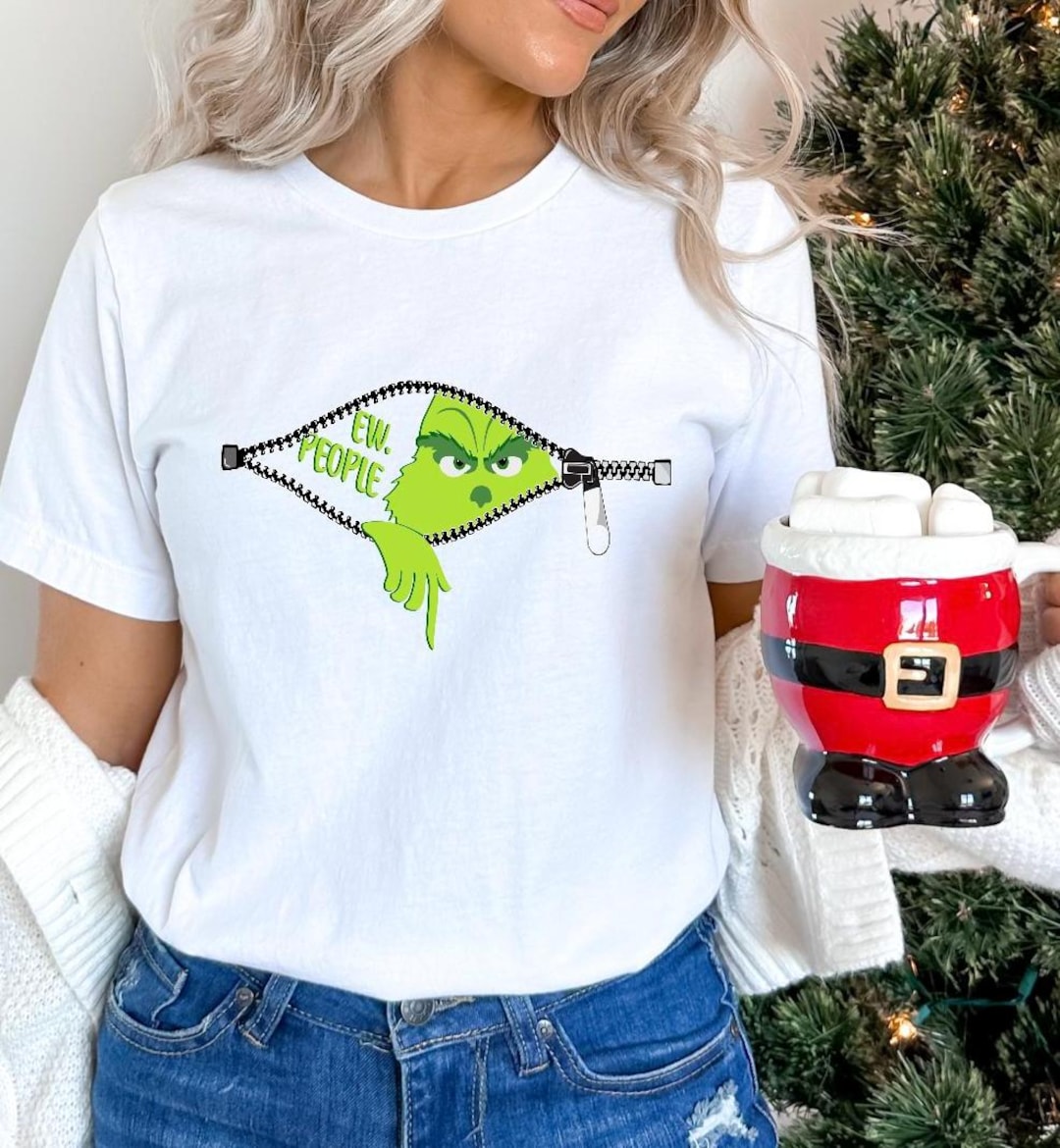Grinch Face Shirt,funny Christmas Shirt,family Christmas Party Shirt ...