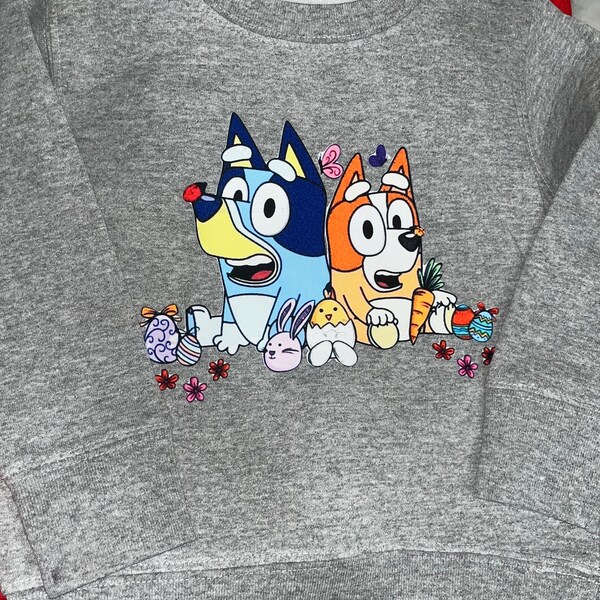 Bluey Girls Sweater - Etsy