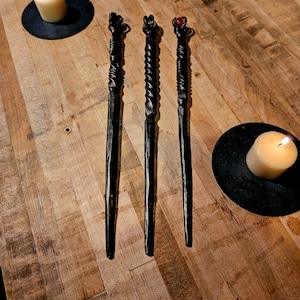 Forged Iron Wand - Etsy