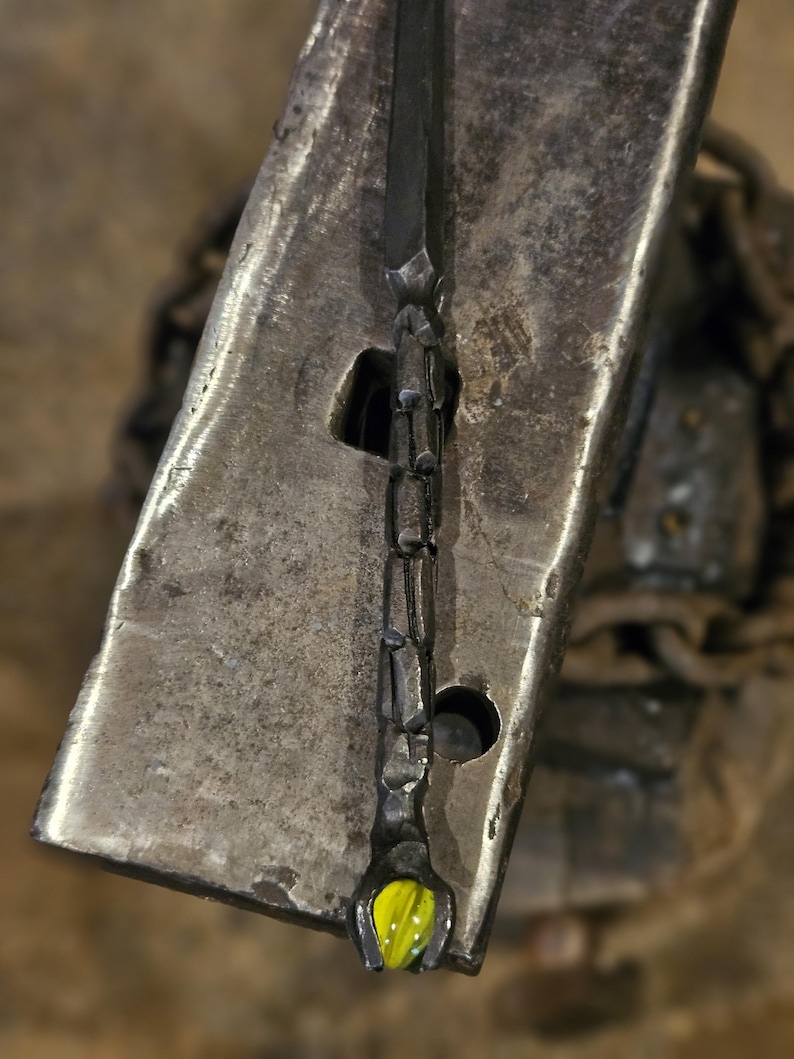 Forged Iron Wand - Etsy