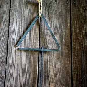Triangle Dinner Bell - Etsy