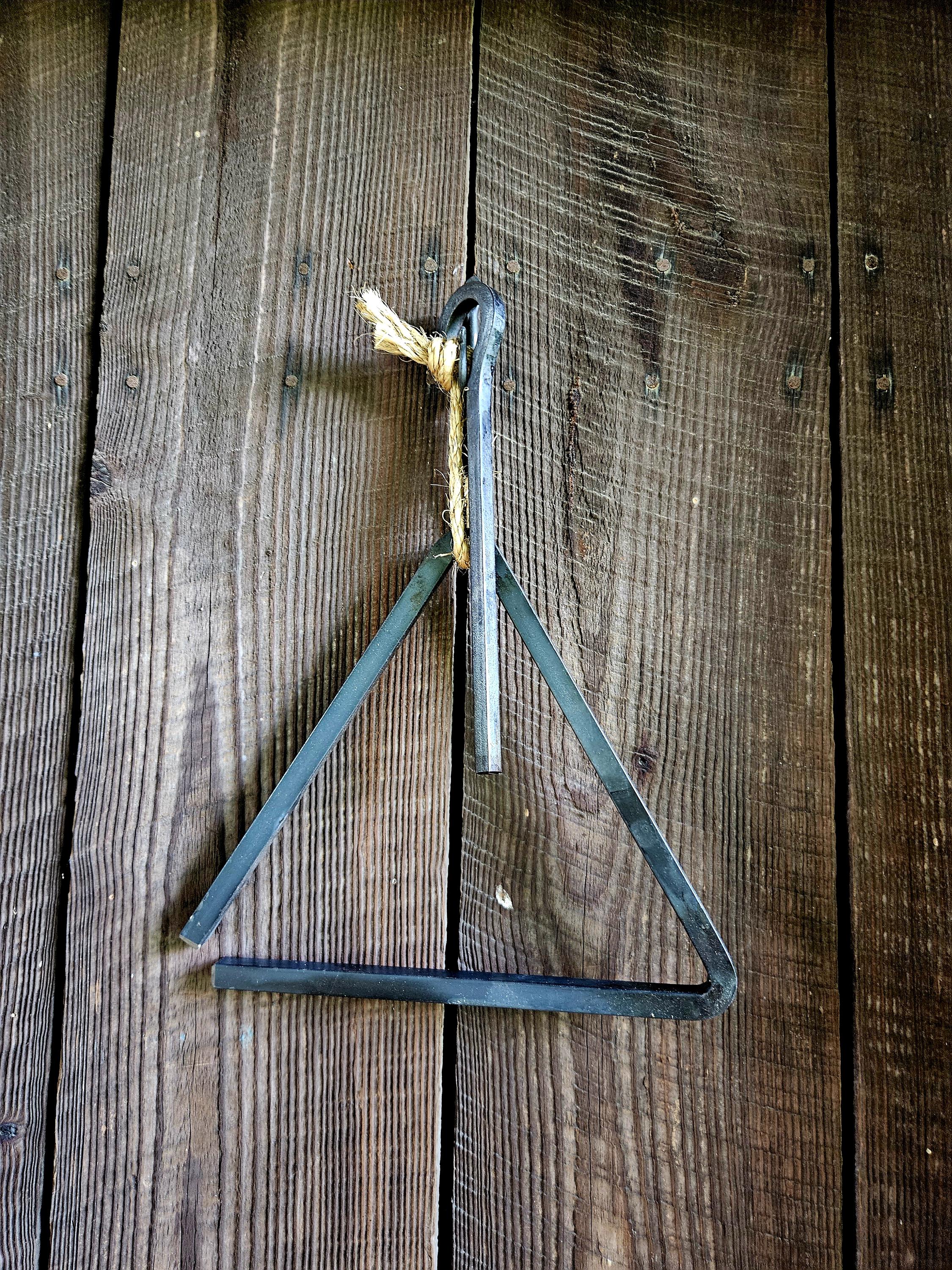 Triangle Dinner Bell - Etsy