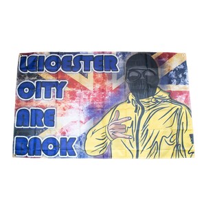 Leicester City Are Back 5x3ft Flag - Inspired by Leicestershire, Ultras ...