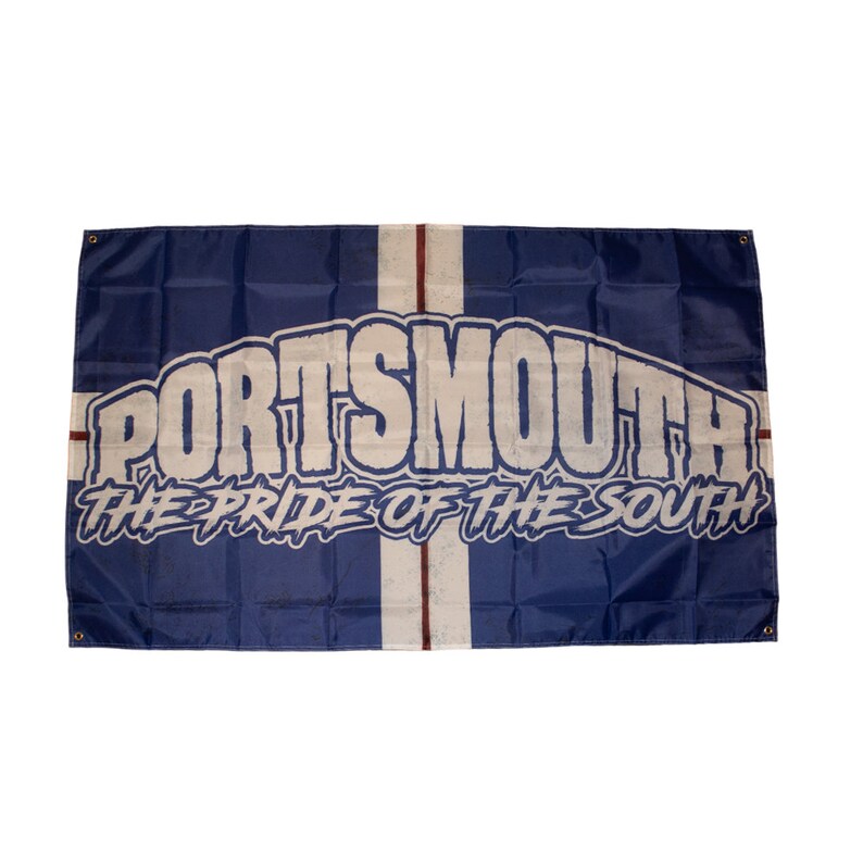 Portsmouth Pride of the South 5x3ft Flag Inspired by Pompey, Ultras ...