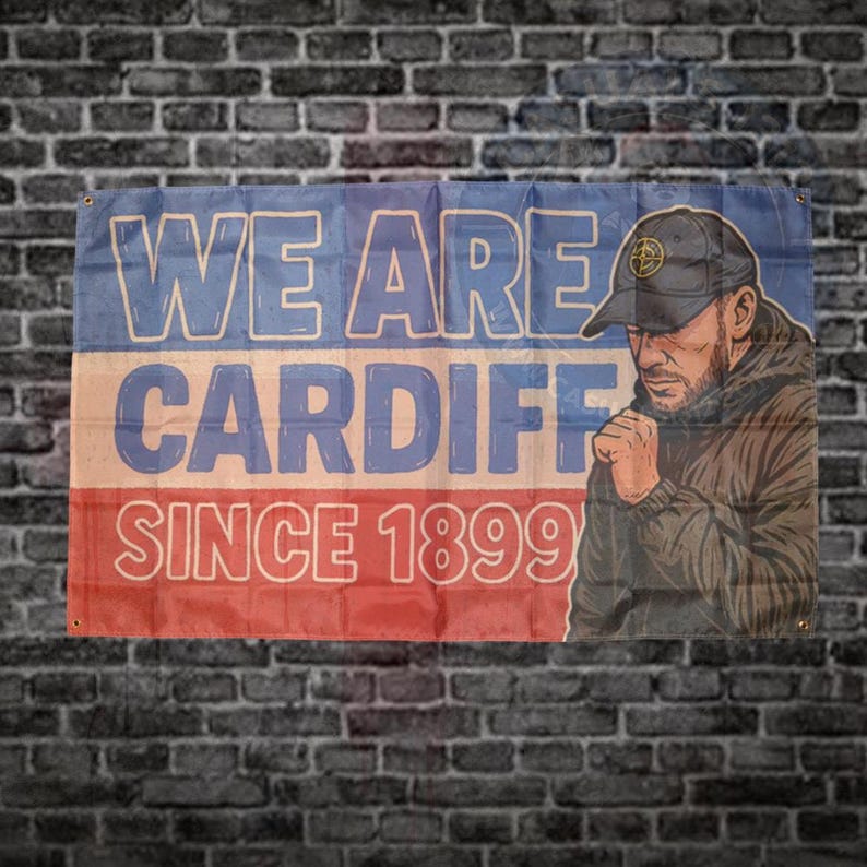 We Are Cardiff 5x3ft Flag - Inspired by City, Bluebirds, Casuals ...
