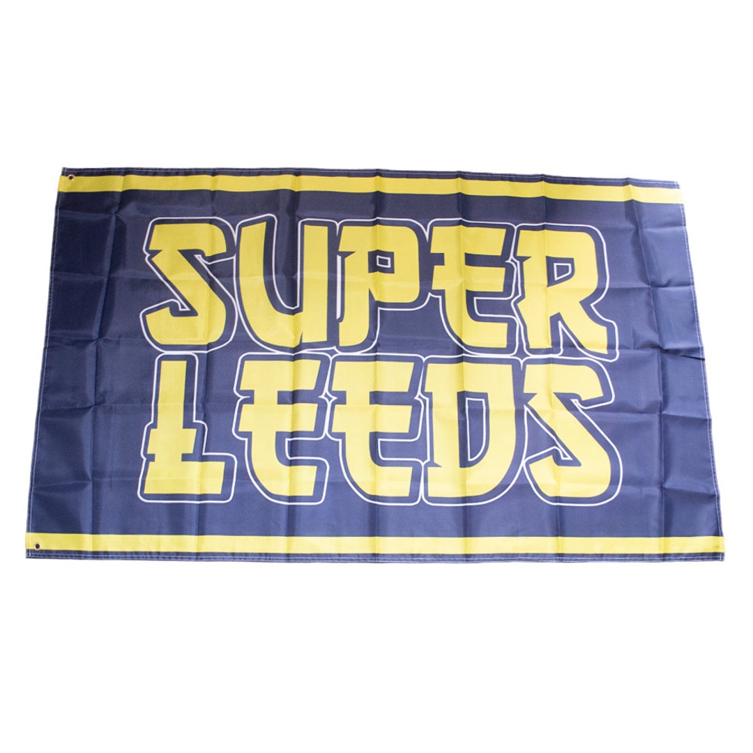Super Leeds 5x3ft Flag Inspired by United, Ultras, Casuals, Away Days ...