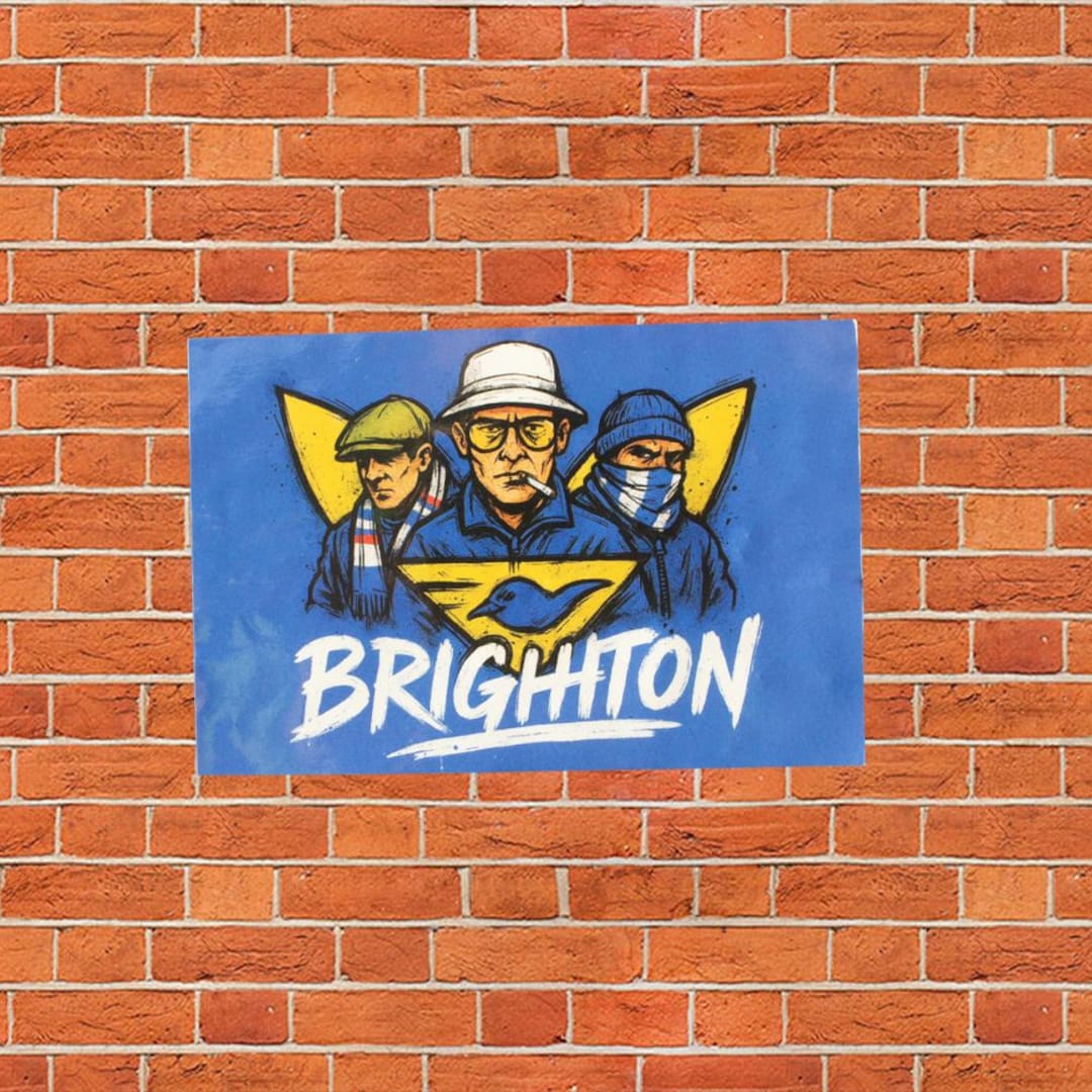 Brighton Casuals Stickers | 9x6cm | Football | Away Days | Casuals ...