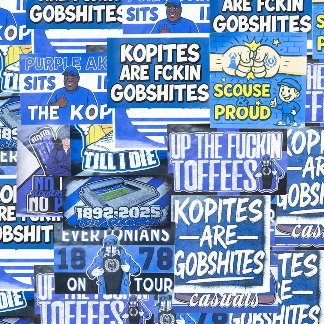 Everton Stickers | Various Sizes | Evertonians | Merseyside | Ultras ...