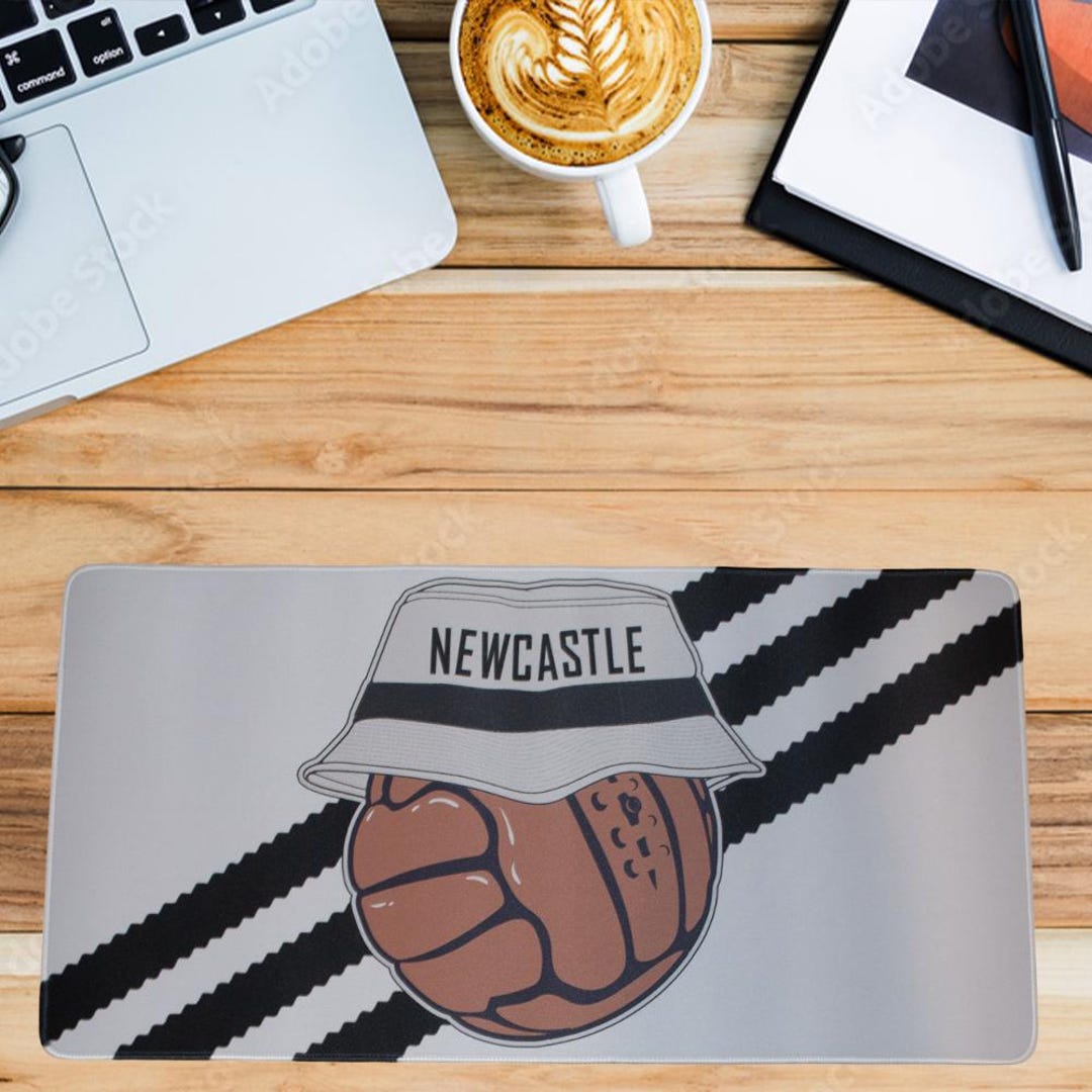 Newcastle Bucket Hat & Ball 60x30cm Gaming Mat, Build Mat, Mouse Pad ...