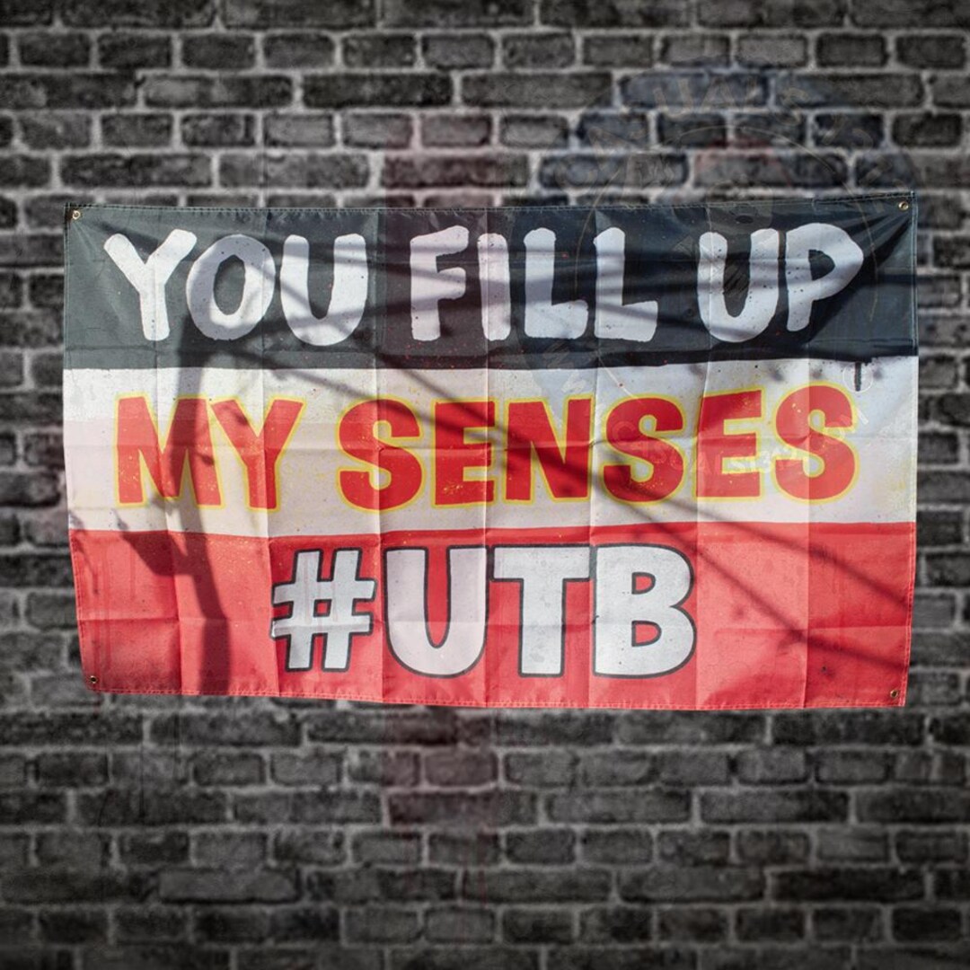 You Fill up My Senses 5x3ft Flag: Inspired by Sheffield United ...