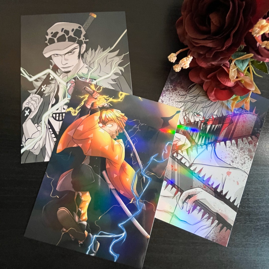 One Piece Trafalgar Law, Chainsawman Denji, Demon Slayer Zenitsu Fanart ...