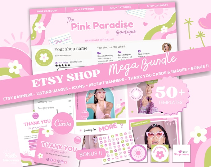 KNITTING/YARN Etsy Banner,knitting Premade Etsy Banners,colorful Yarn ...