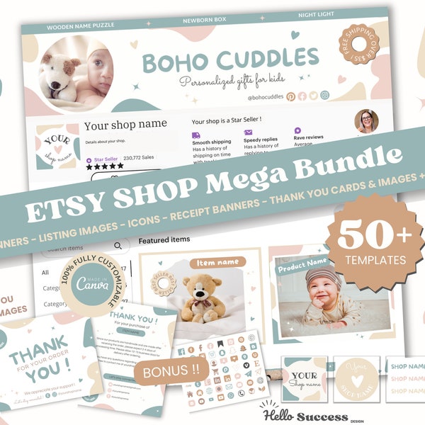 Cute Etsy Banner - Etsy