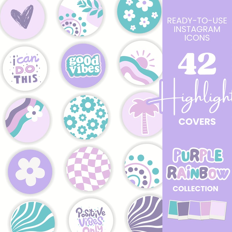 Rainbow Highlights - Etsy