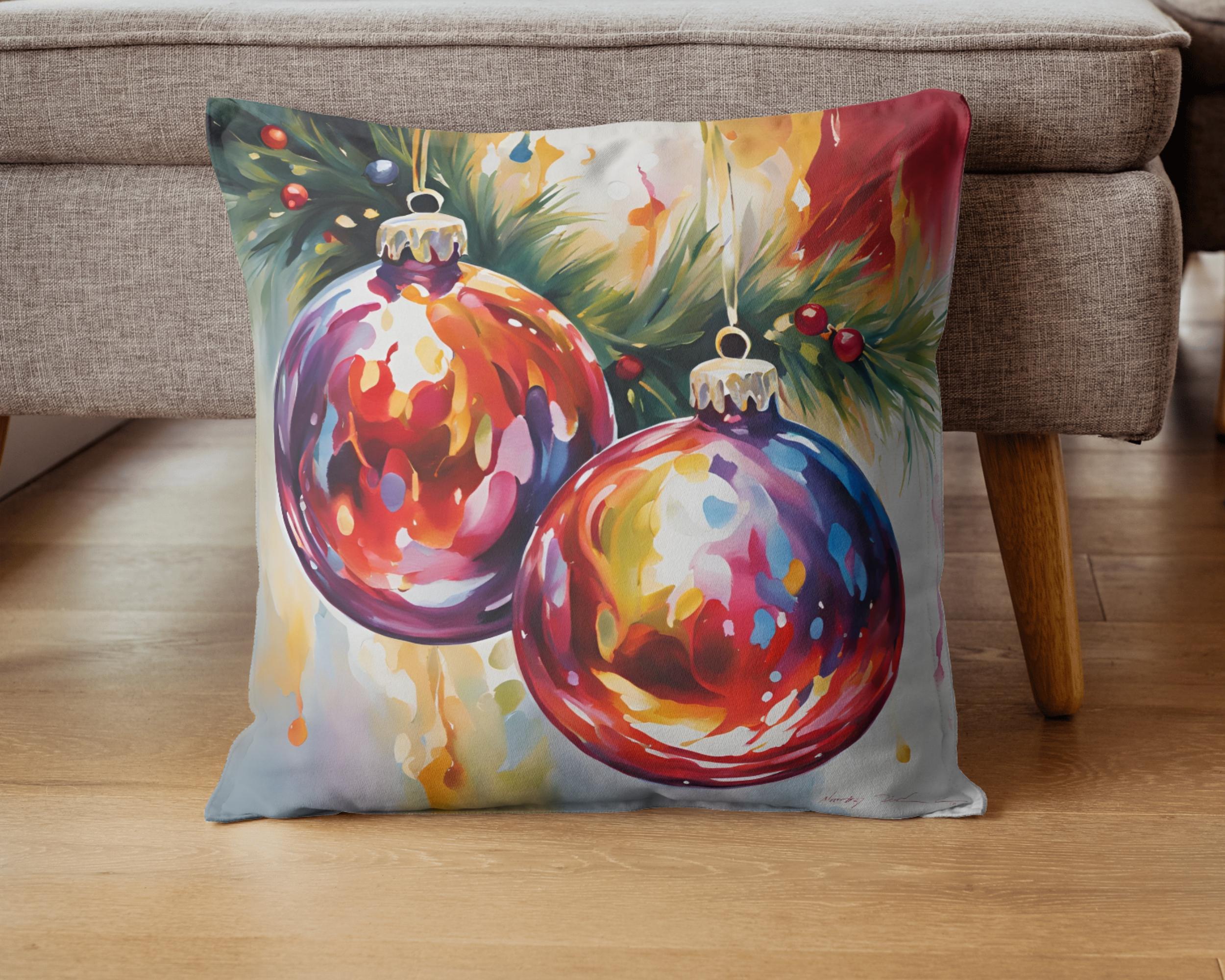 Christmas Baubles Clipart, Christmas Ornaments Digital Download ...