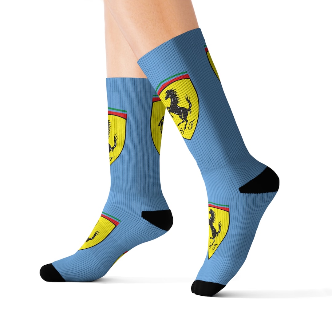 Ferrari Formula 1 Socks Show Your Scuderia Spirit Azzuro La Plata - Etsy