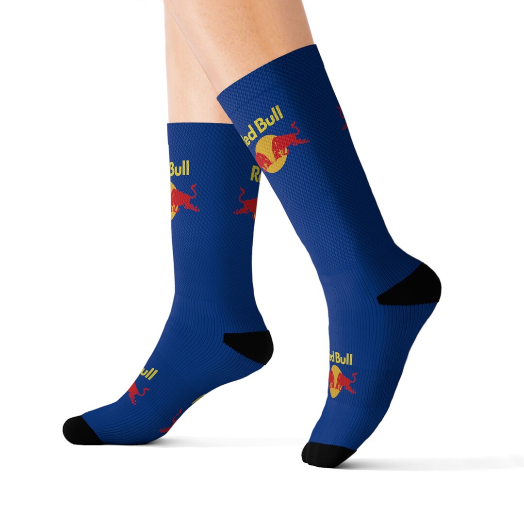 Red Bull Formula 1 Socks - Show Your Team Spirit! Great Gift for Fans ...