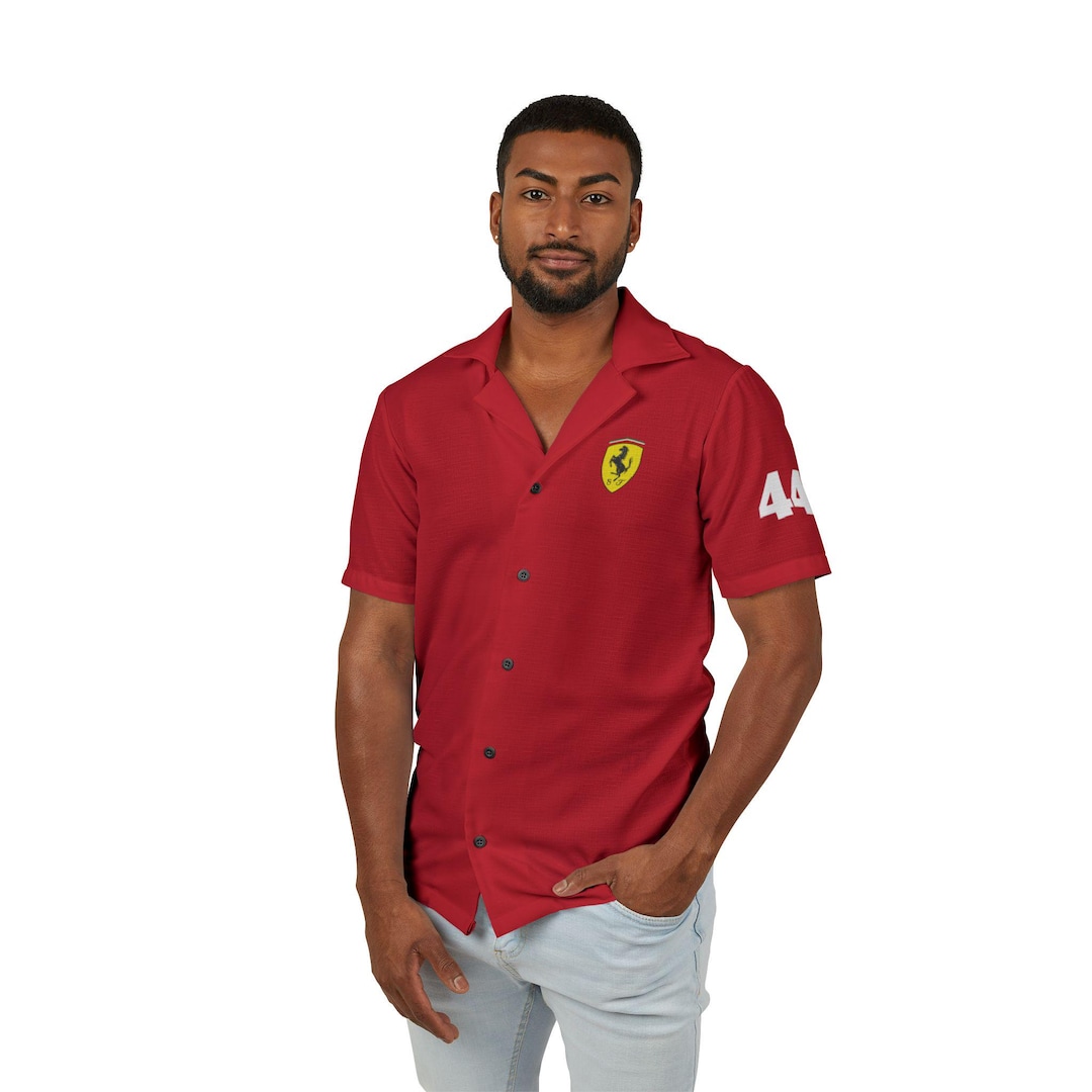 Ferrari Fans Attention Here's the Perfect Summer Shirt Men's Hawaiian ...