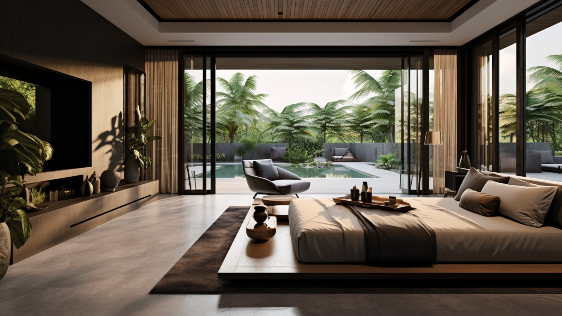 Bali Villa Realistic Virtual Background for Digital Nomads - Etsy