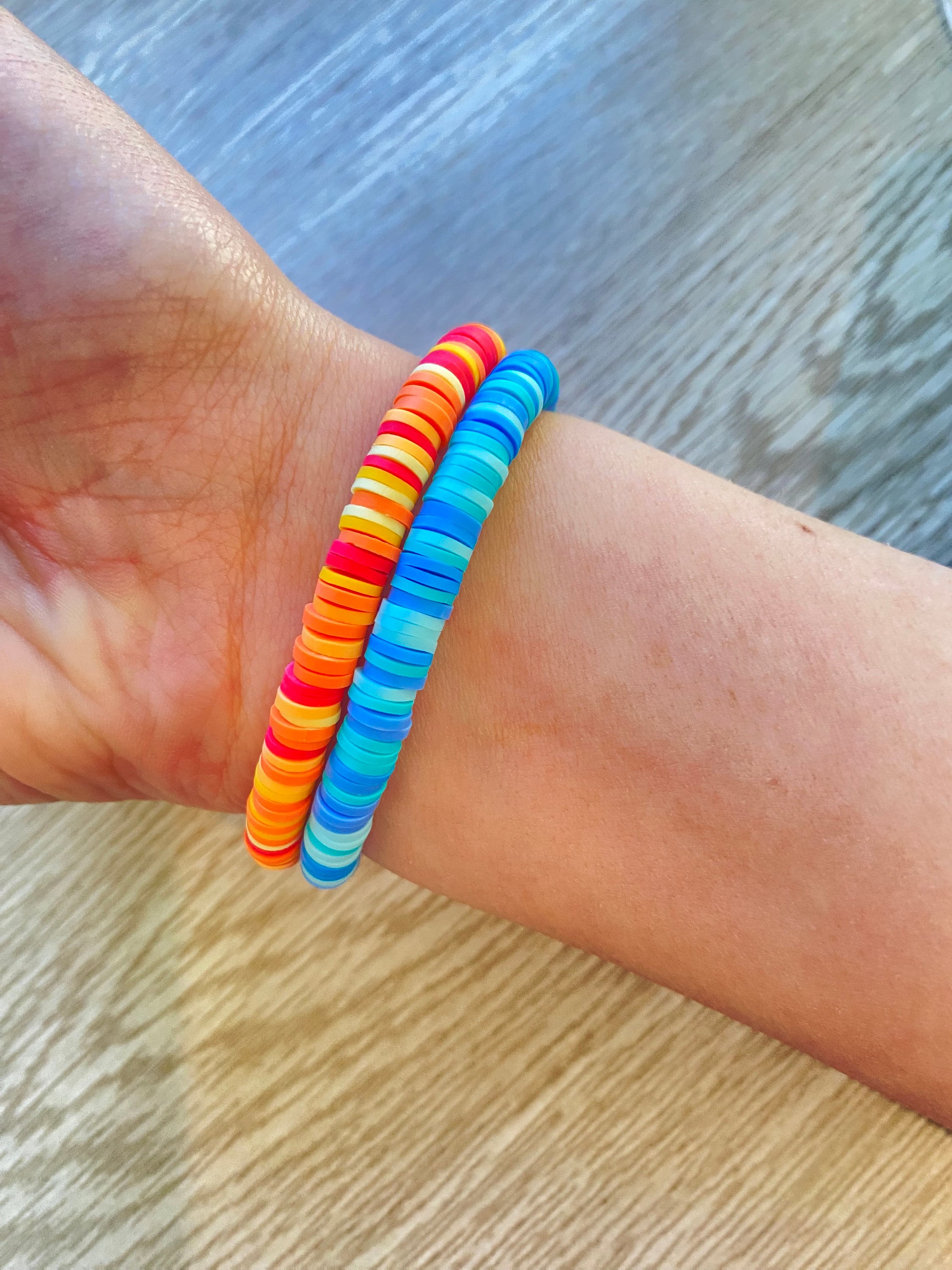 BFF Fire Flame and Water Wave Bracelets!! - Etsy